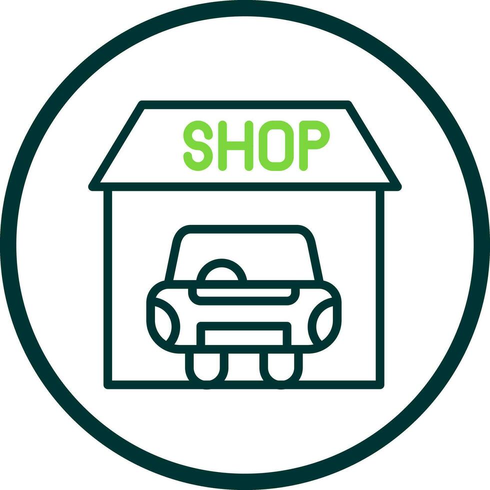 Car shop Vector Icon Design 25578342 Vector Art at Vecteezy