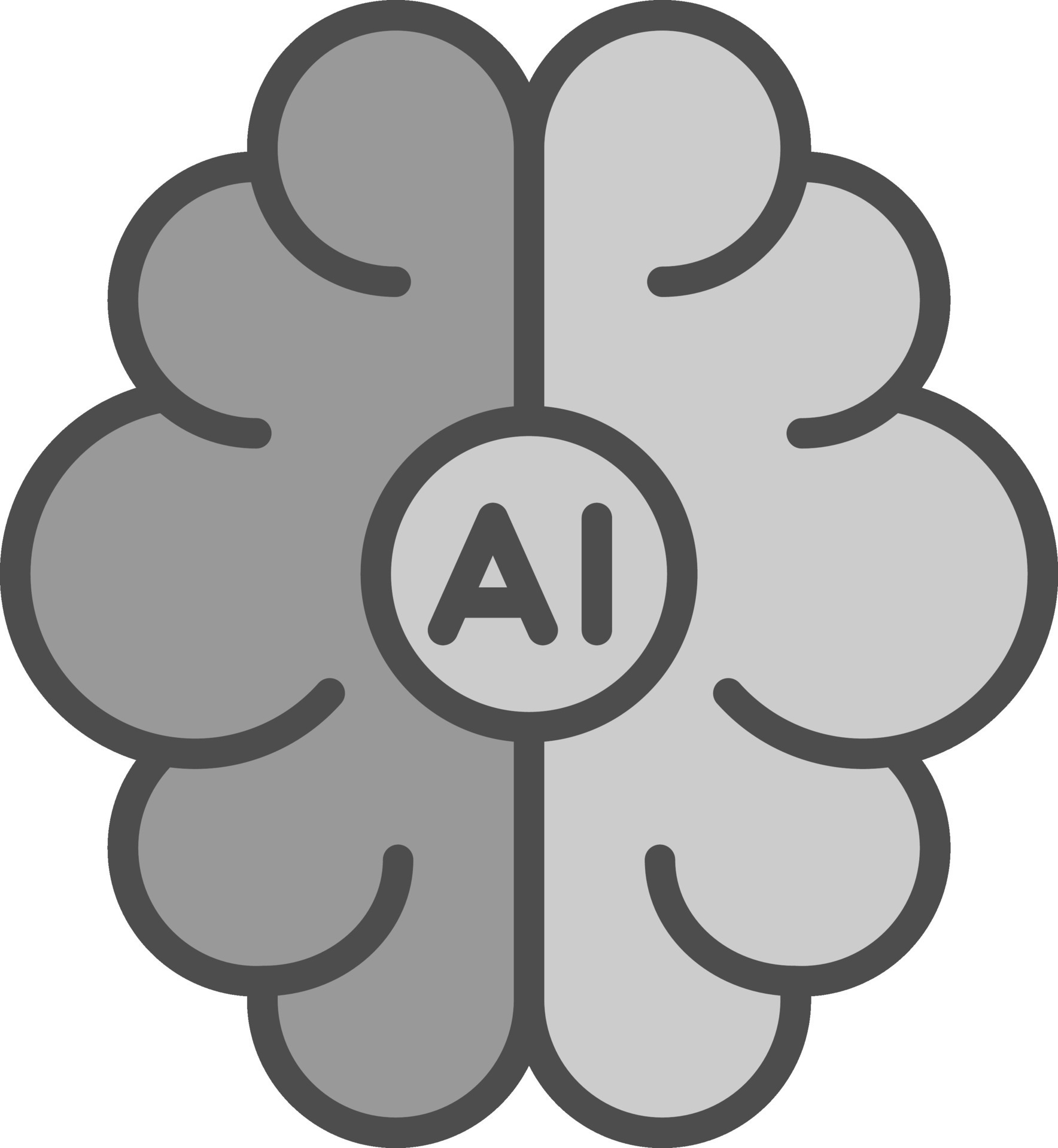 Brain Vector Icon Design 25581360 Vector Art at Vecteezy