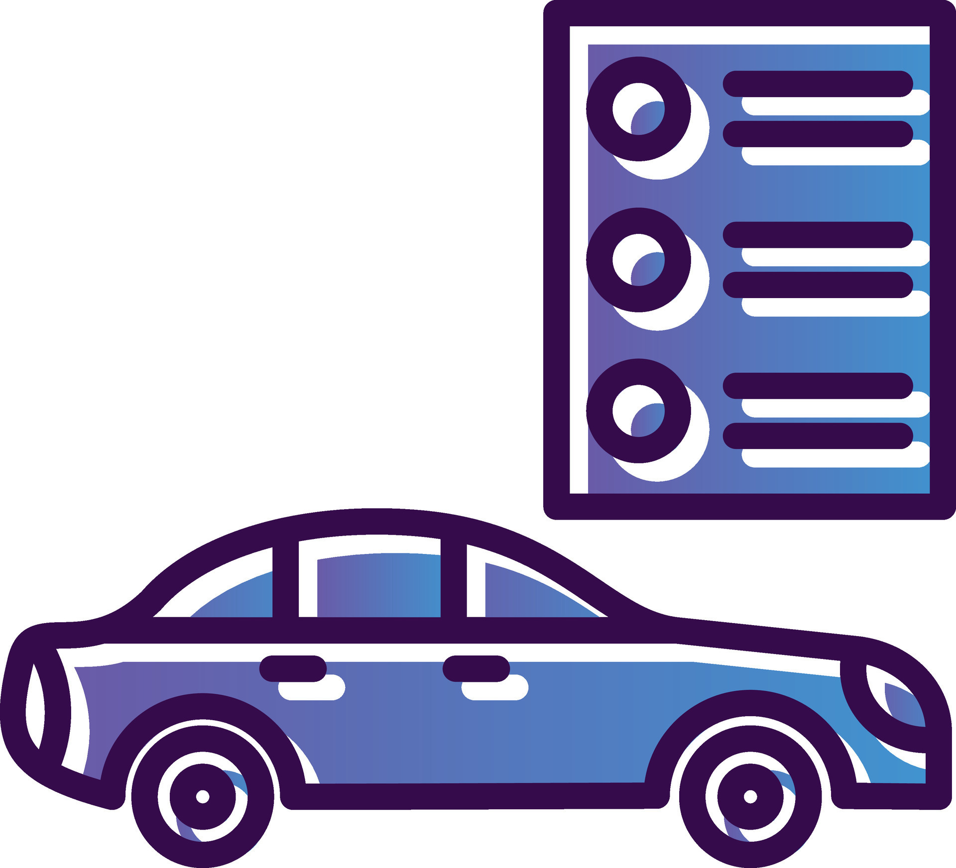 Test drive Vector Icon Design 25589553 Vector Art at Vecteezy