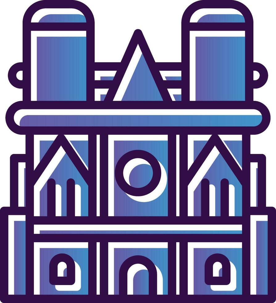 Notre dame Vector Icon Design 25598464 Vector Art at Vecteezy Notre dame Vector Icon Design 25598464 Vector Art at Vecteezy