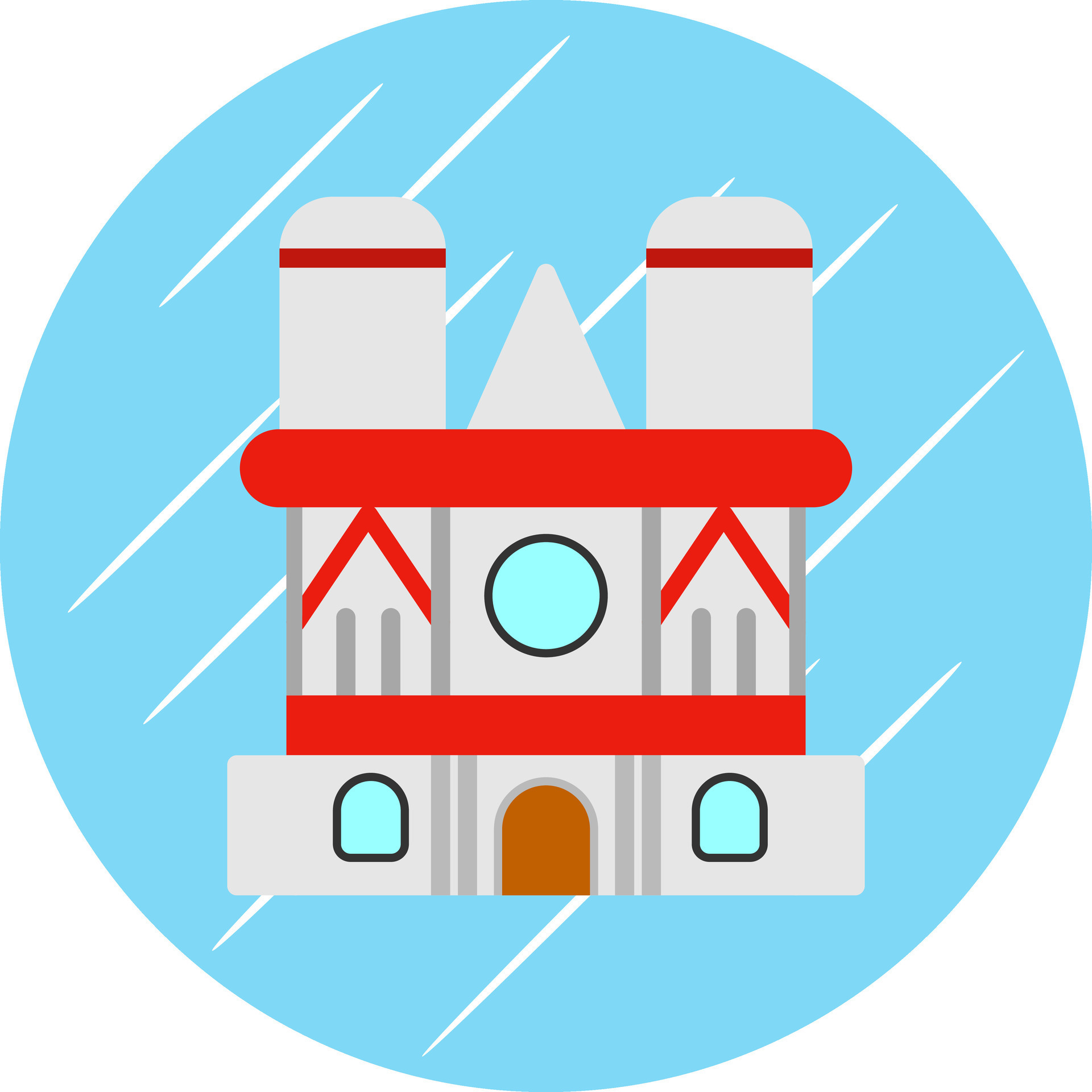 Notre dame Vector Icon Design 25599256 Vector Art at Vecteezy Notre dame Vector Icon Design 25599256 Vector Art at Vecteezy
