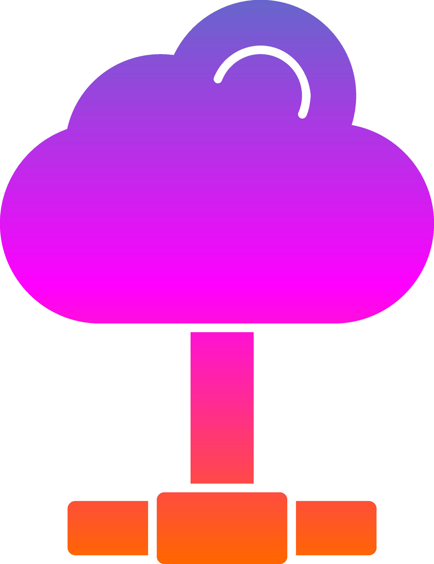 Cloud Computing Vector Icon Design 25600099 Vector Art At Vecteezy
