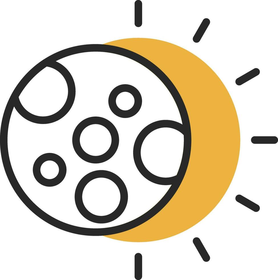 eclipse vector icono diseño 25610713 Vector en Vecteezy