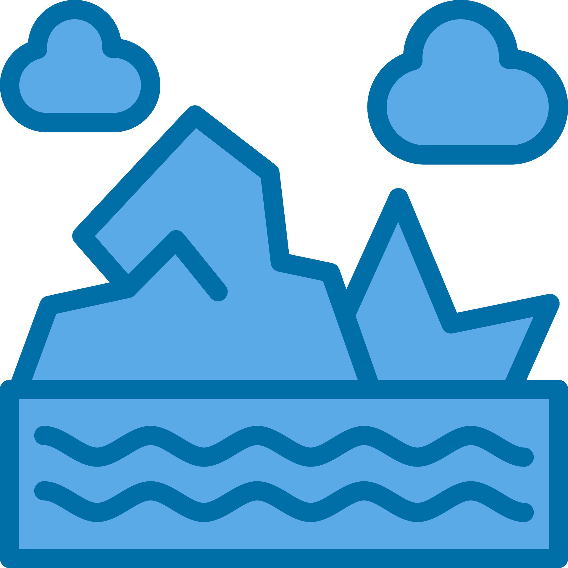 Glacier Vector Icon Design 25615569 Vector Art at Vecteezy