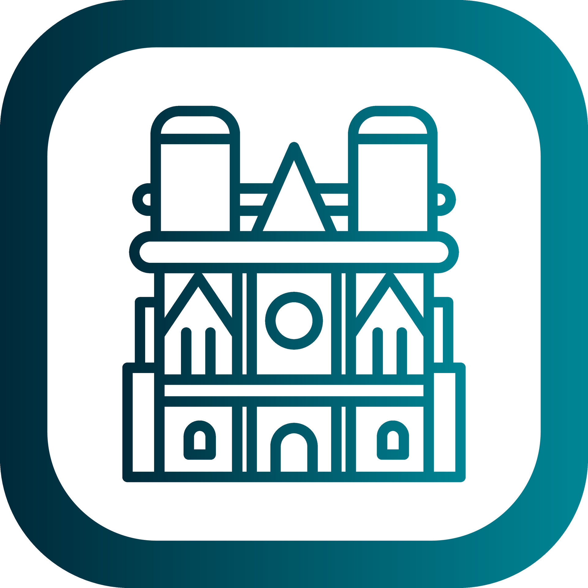Notre dame Vector Icon Design 25620104 Vector Art at Vecteezy Notre dame Vector Icon Design 25620104 Vector Art at Vecteezy