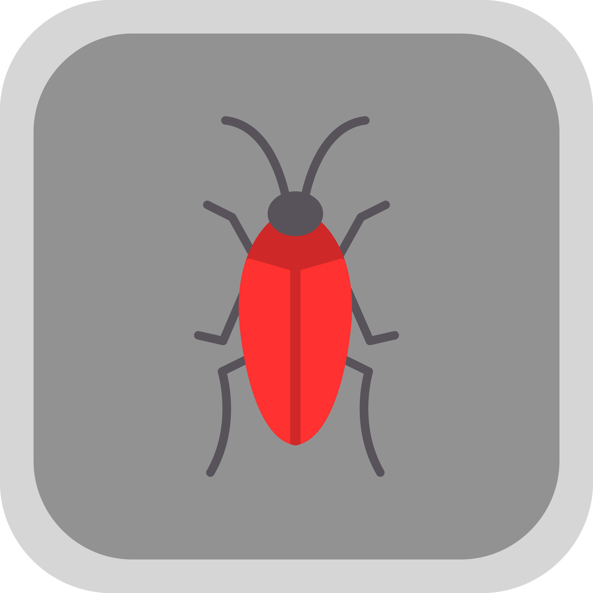 Cockroach Vector Icon Design 25624431 Vector Art At Vecteezy