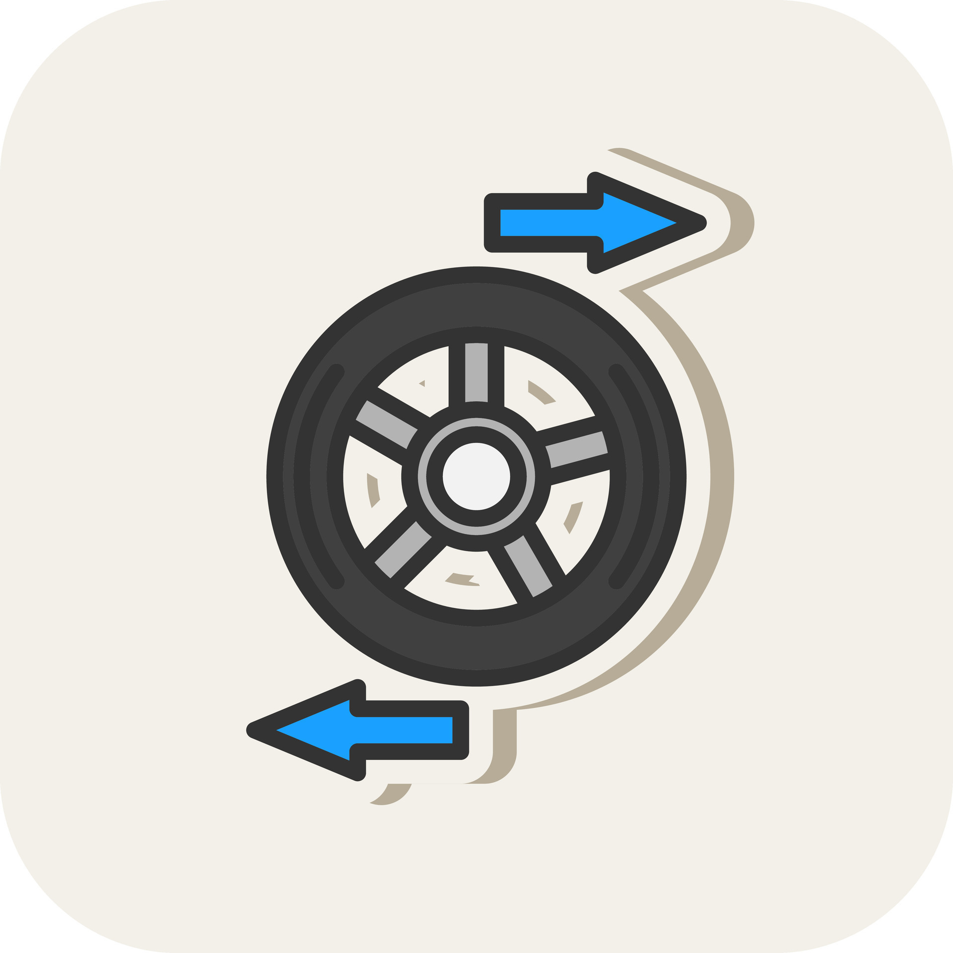 Wheel alignment Vector Icon Design 25635090 Vector Art at Vecteezy