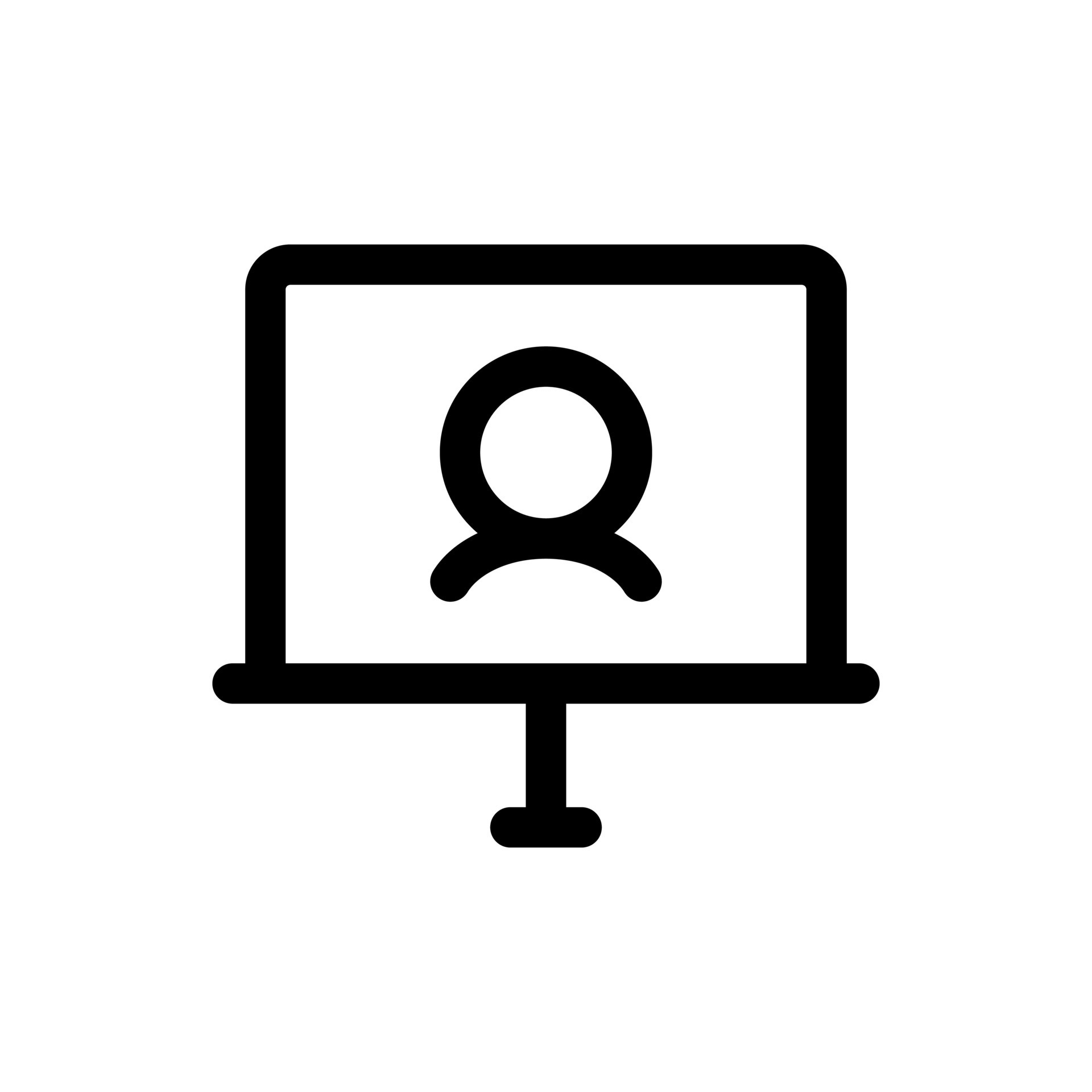 Simple Class icon. The icon can be used for websites, print templates ...