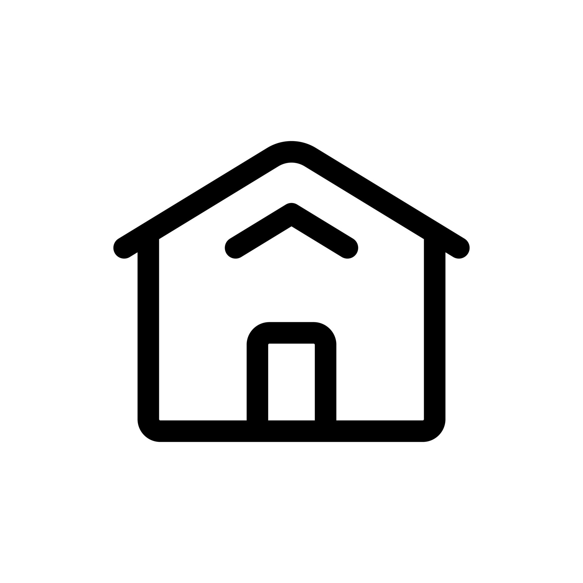 Simple Home icon. The icon can be used for websites, print templates ...