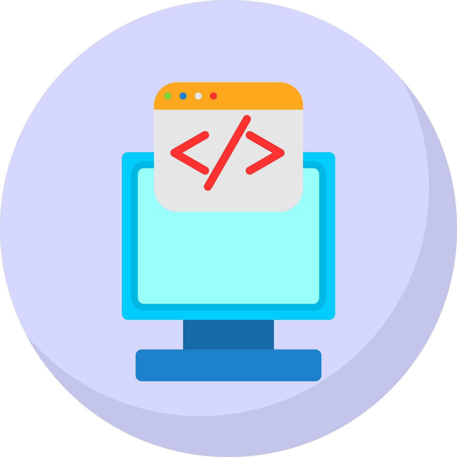 Web Programming Vector Icon Design 25651044 Vector Art At Vecteezy