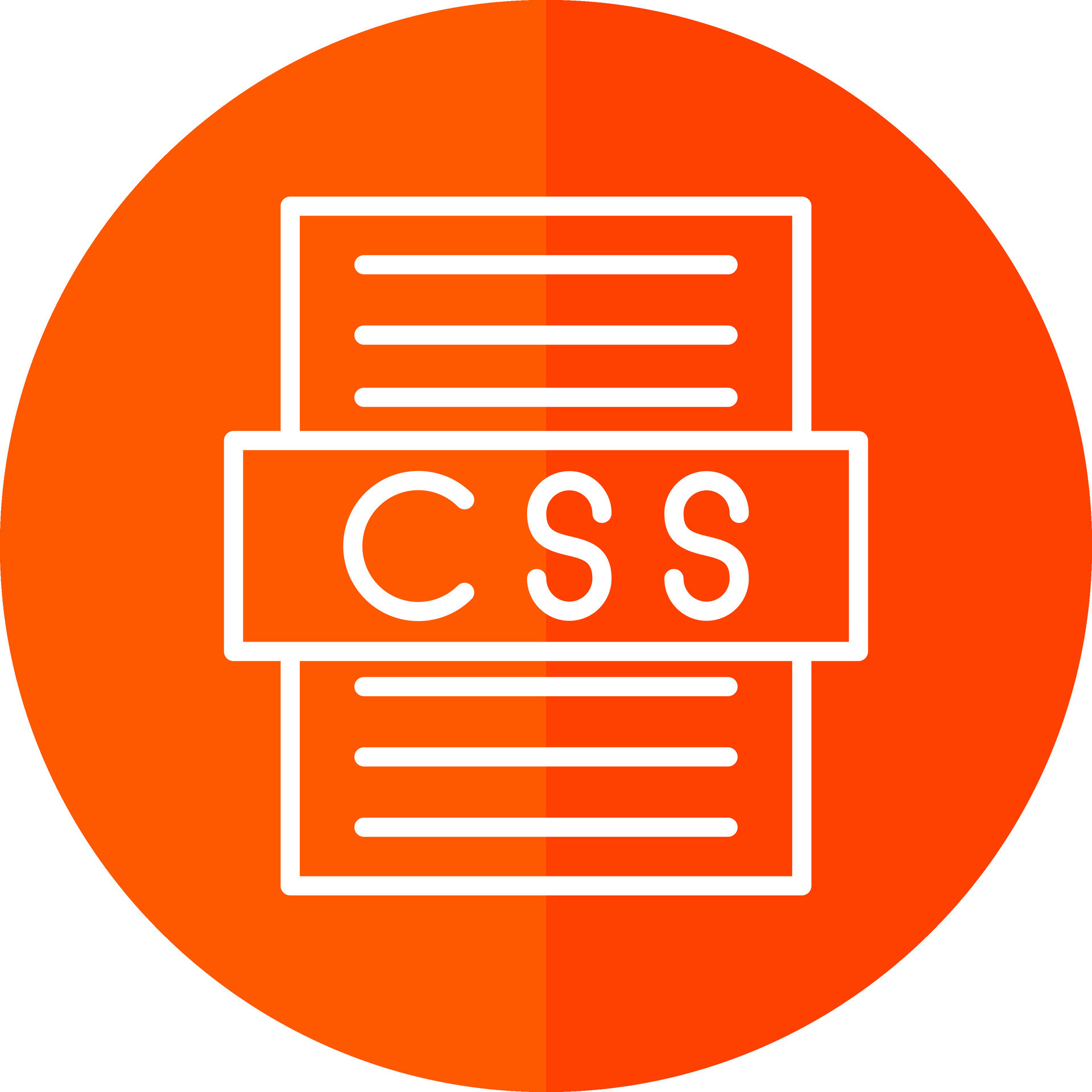 Css file Vector Icon Design 25654018 Vector Art at Vecteezy