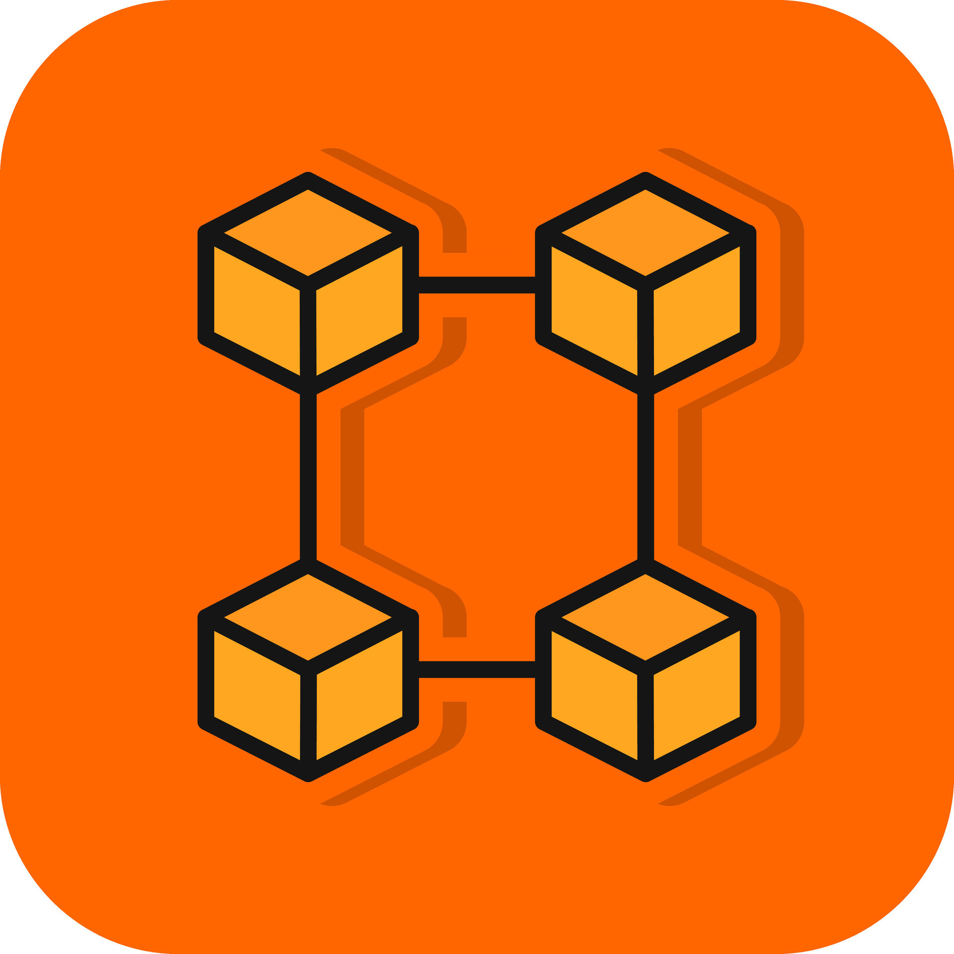Blockchain Vector Icon Design 25658177 Vector Art At Vecteezy