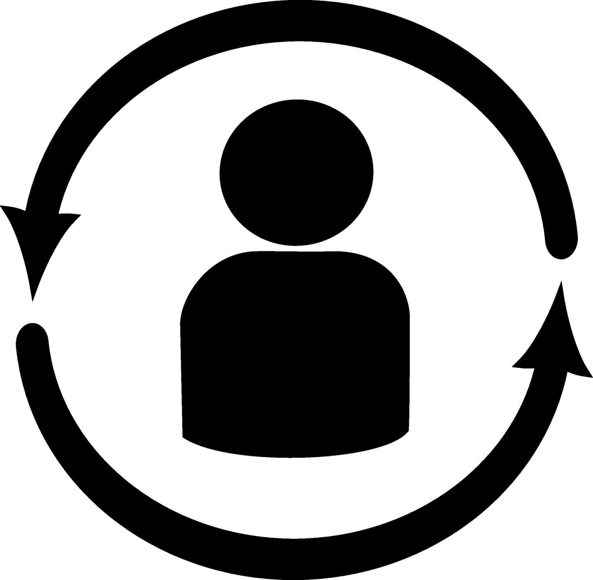 Returning customer icon vector. Existing customer icon. Replaceable vector design. 25659266 ...