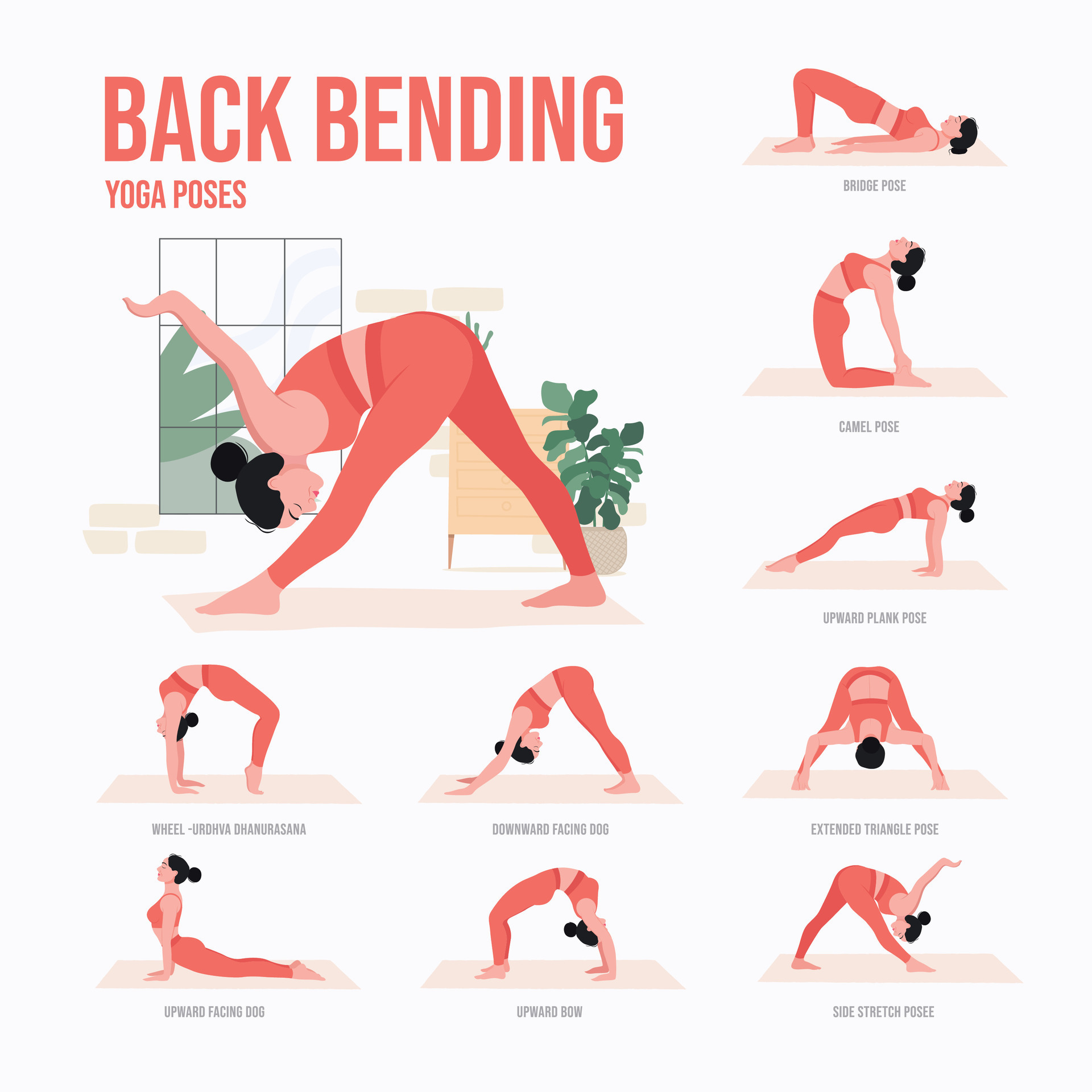 Back Bend Yoga Poses