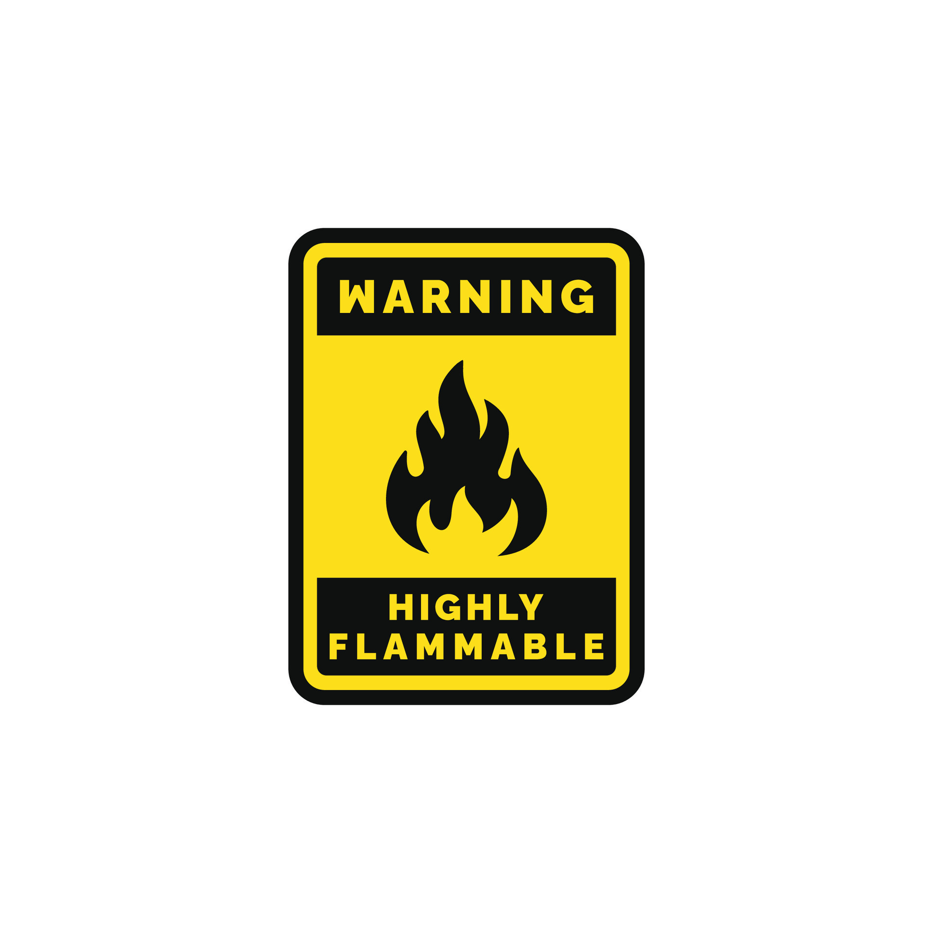 Highly flammable caution warning symbol design vector 25660851 Vector ... Highly flammable caution warning symbol design vector 25660851 Vector ...