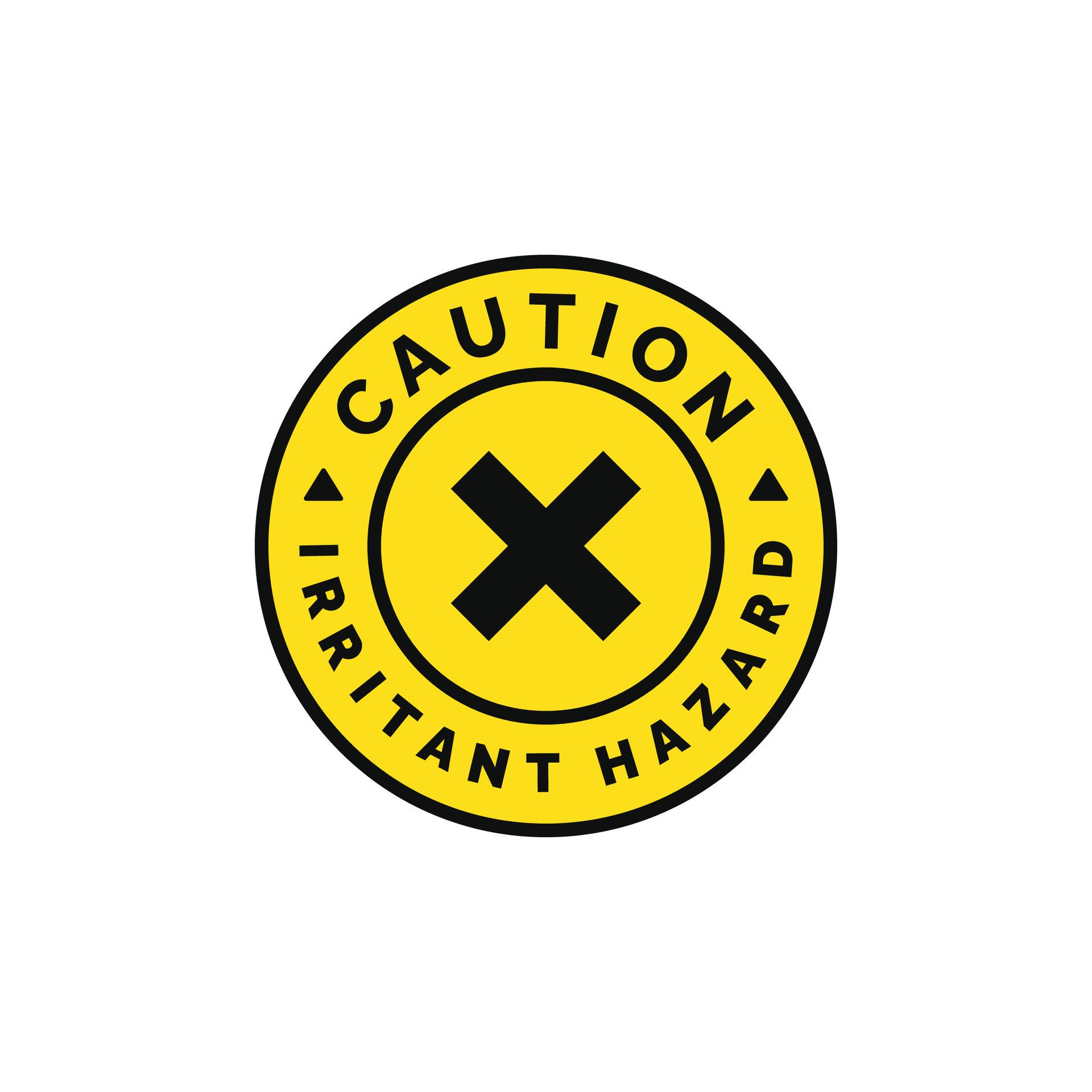 Irritant hazard caution warning symbol design vector 25660884 Vector ... Irritant hazard caution warning symbol design vector 25660884 Vector ...