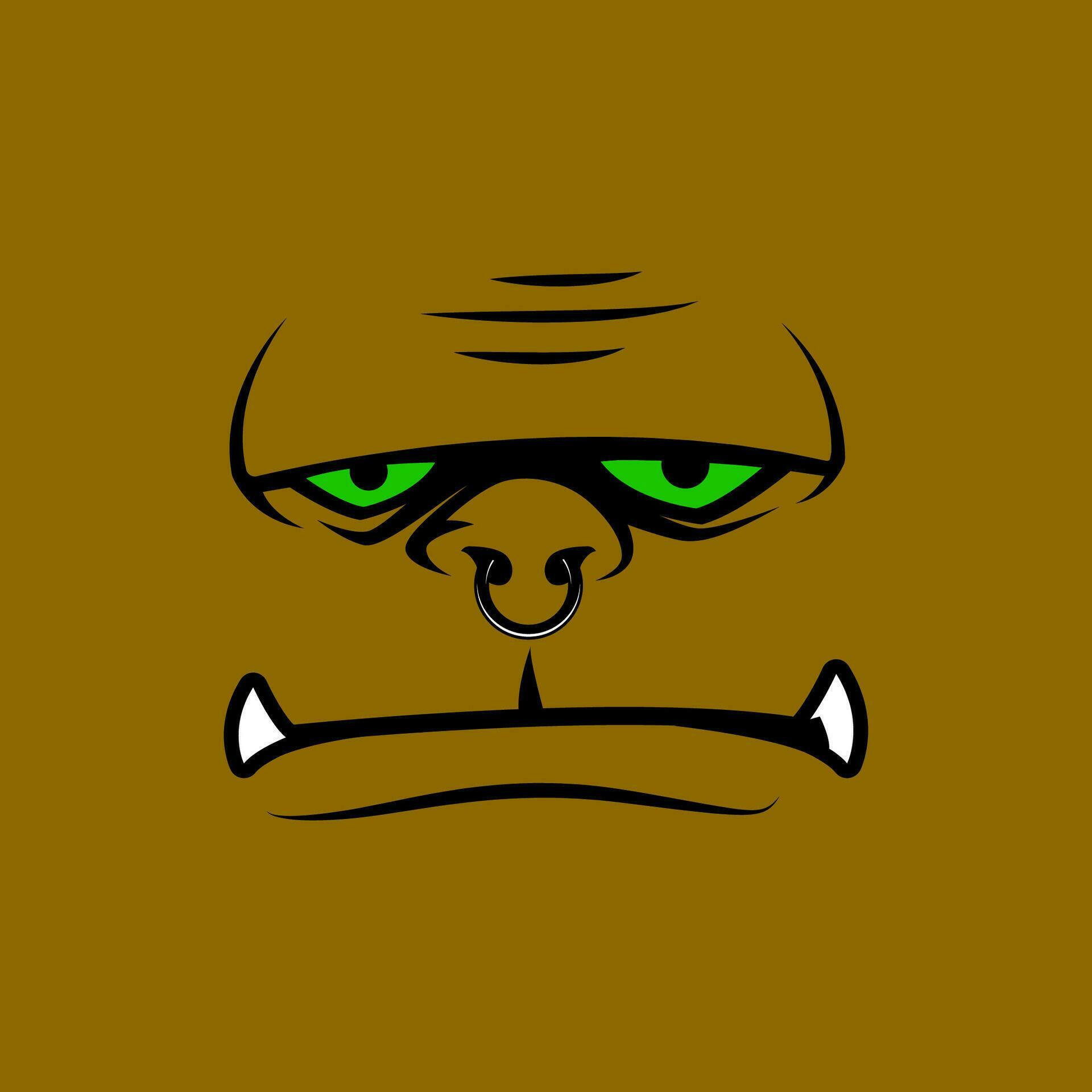 Cartoon Monster Faces Vector Art Illustration For Monster Face