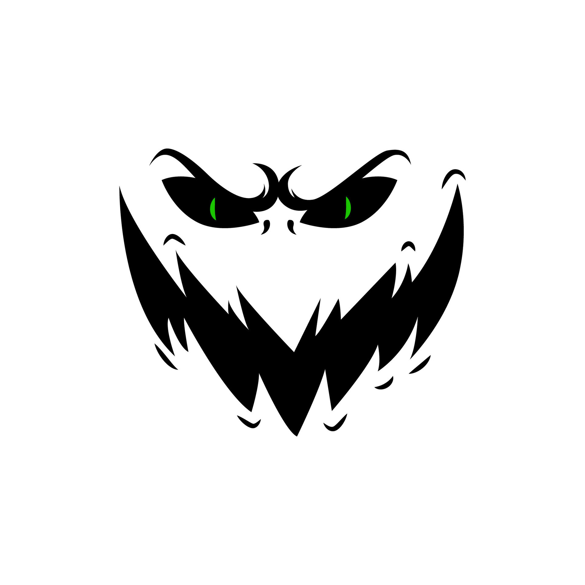 Cartoon Monster Faces Vector Art Illustration For Monster Face