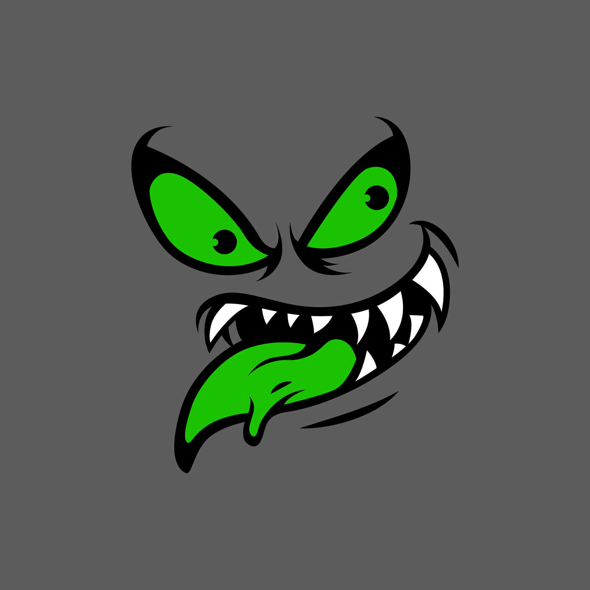 Cartoon Monster Faces Vector Art Illustration For Monster Face