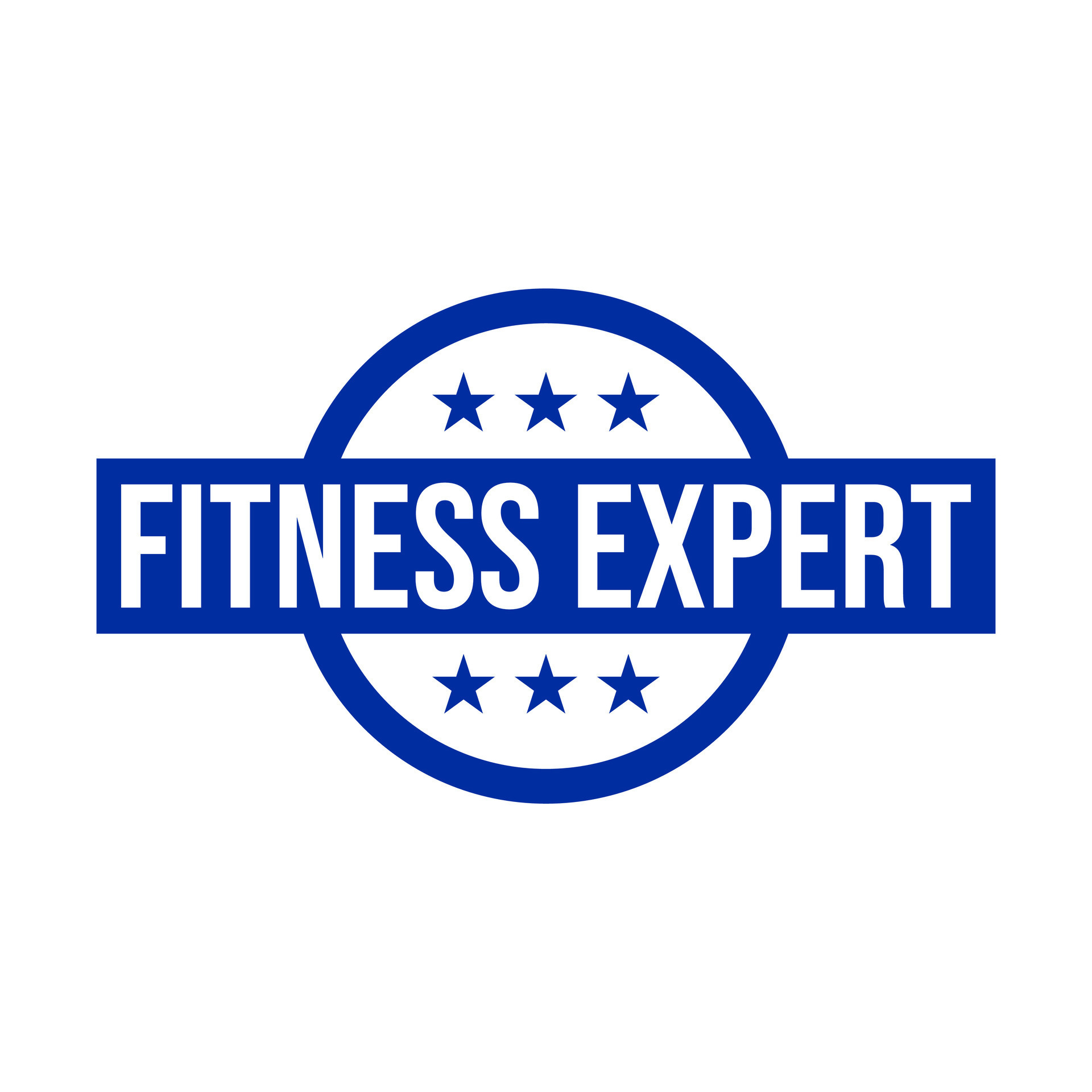 Fitness Expert Mentor Gym Qualified Text Icon Label Badge Design Vector 25669106 Vector Art At
