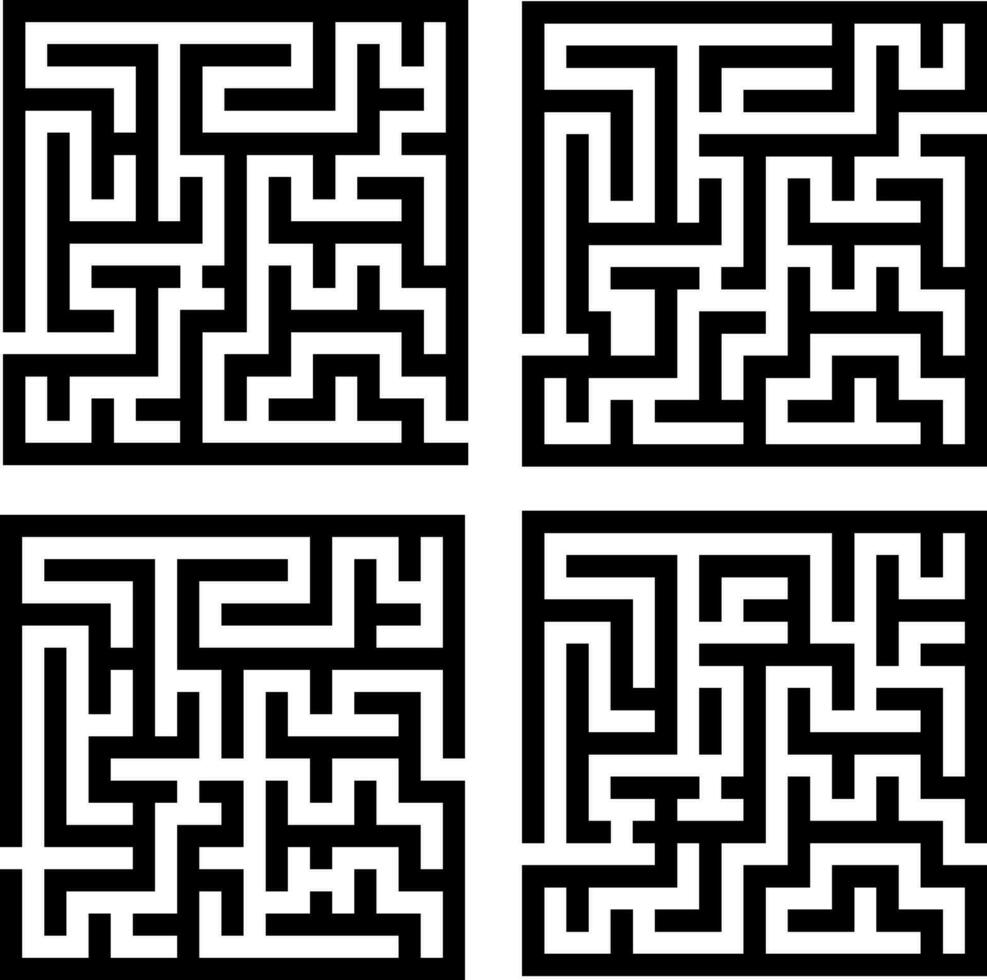 Rectangle labyrinth with entry and exit 25673676 Vector Art at Vecteezy Rectangle labyrinth with entry and exit 25673676 Vector Art at Vecteezy