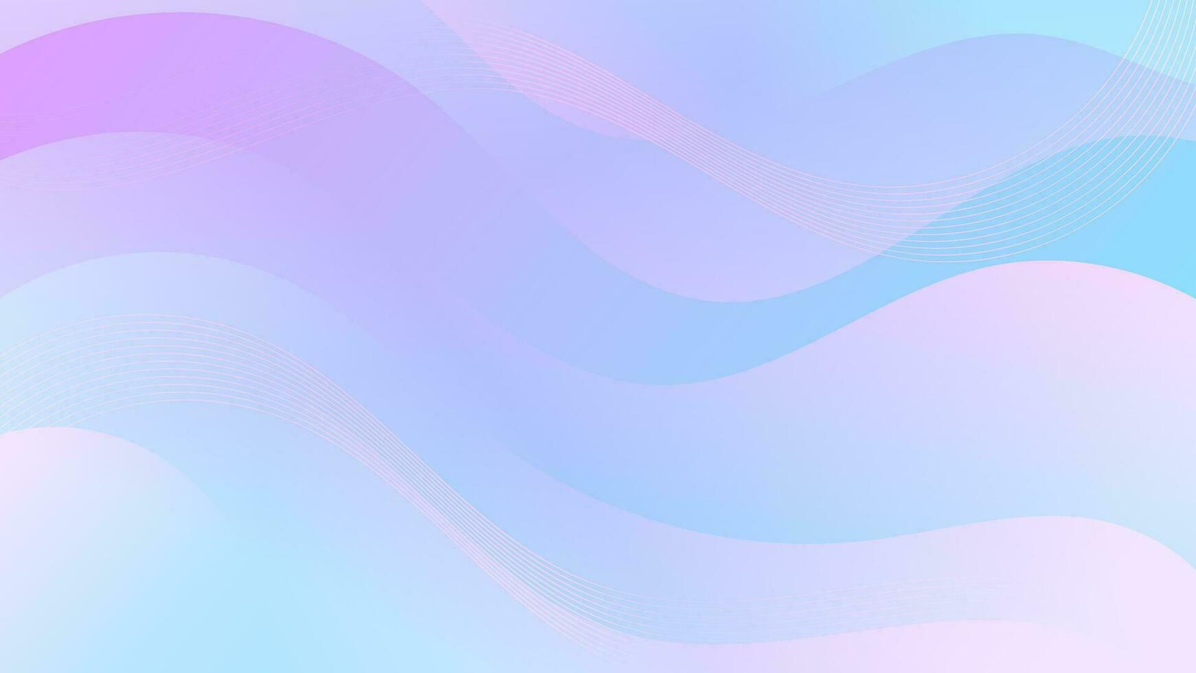 Abstract Gradient purple blue liquid Wave Background 25674277 Vector ...