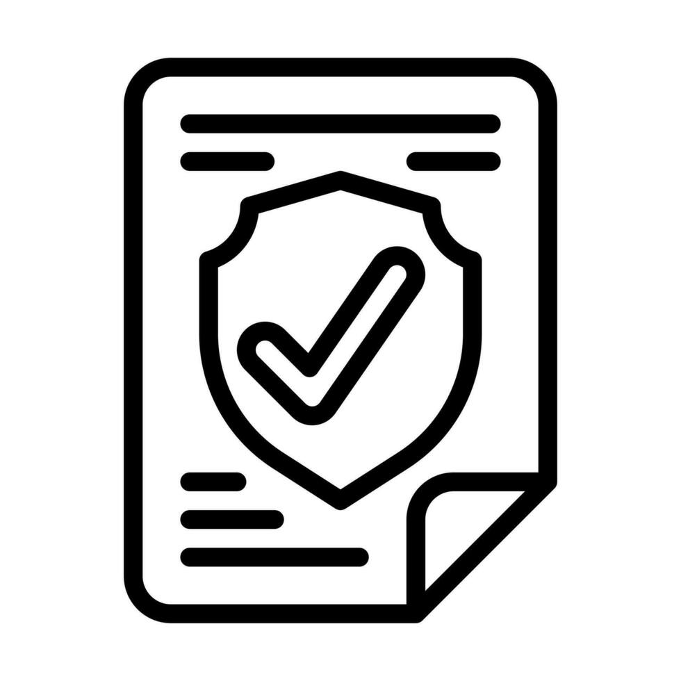 Data Protection Line Icon 25675184 Vector Art At Vecteezy
