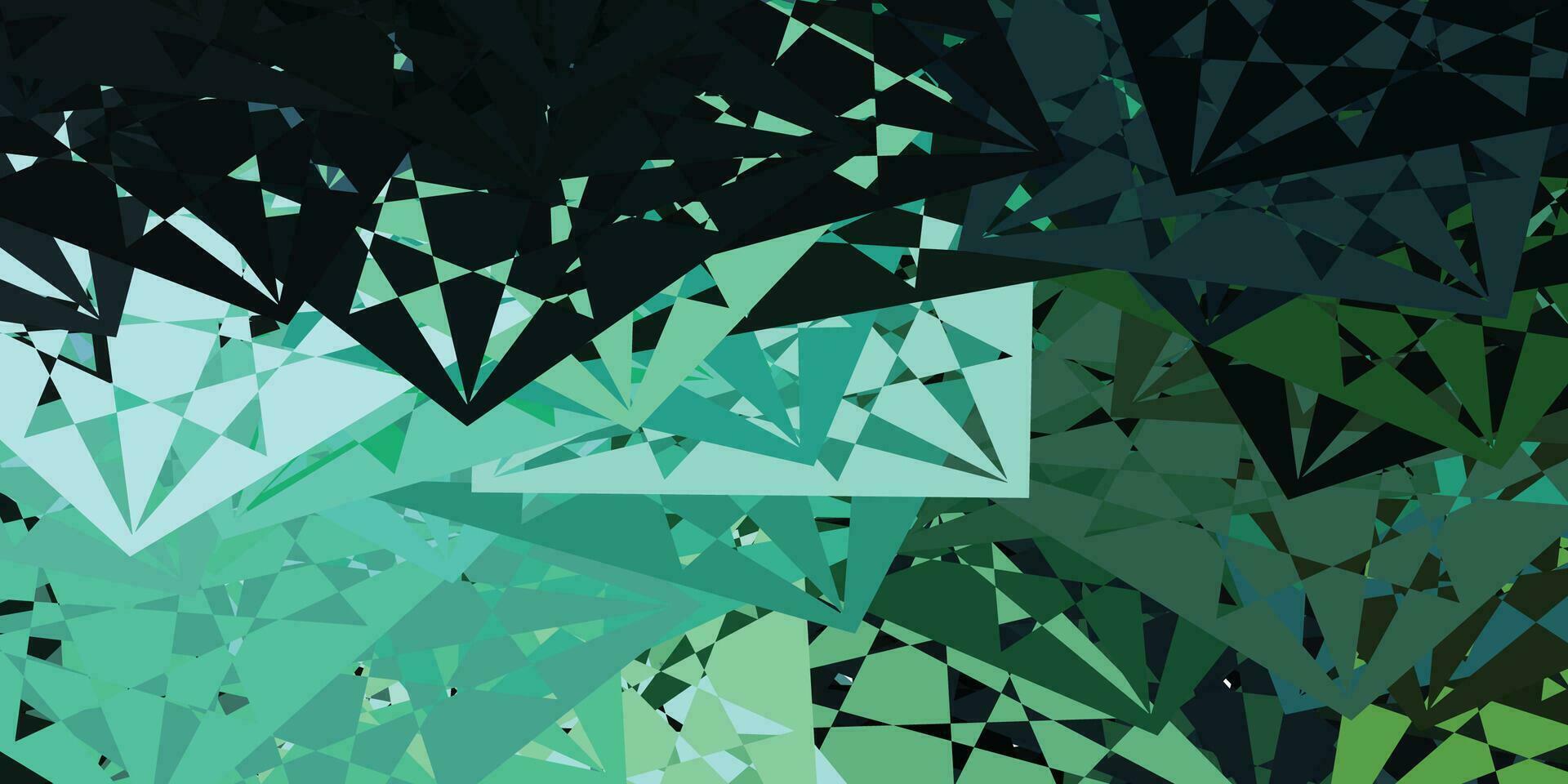 Light Blue Green Vector Layout With Triangle Forms 25675492 Vector
