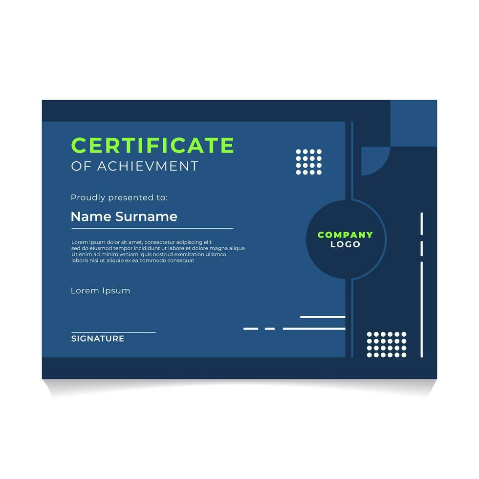 Abstract Geometric Certificate Template Design 25675867 Vector Art at ... Abstract Geometric Certificate Template Design 25675867 Vector Art at ...
