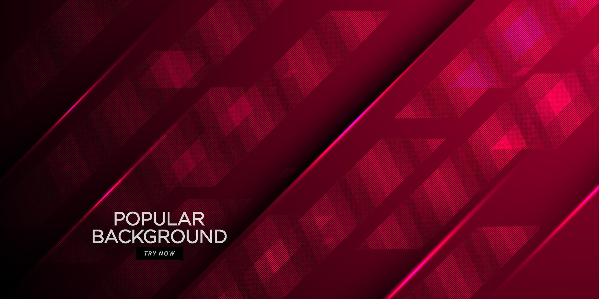 Futuristic Abstract Dark Red Gradient Illustration Background With 3d Look And Simple Lines
