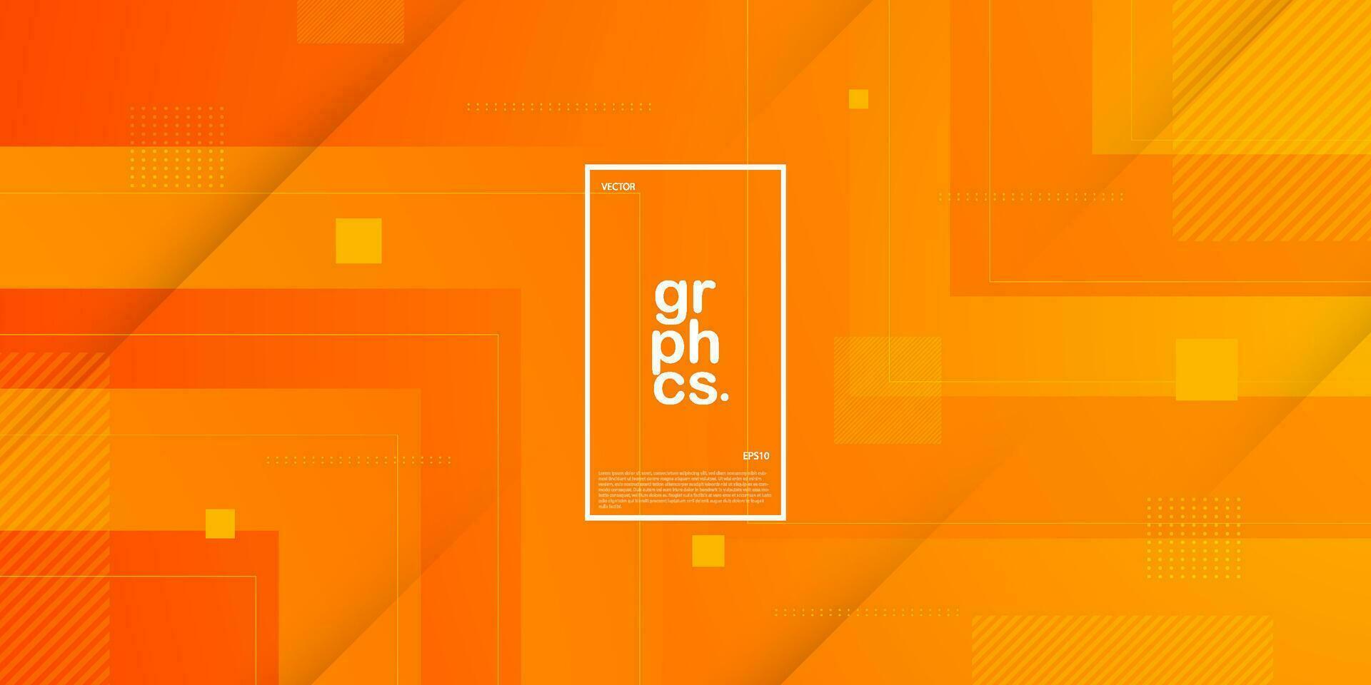 resumen naranja antecedentes con sencillo líneas. vistoso naranja ...