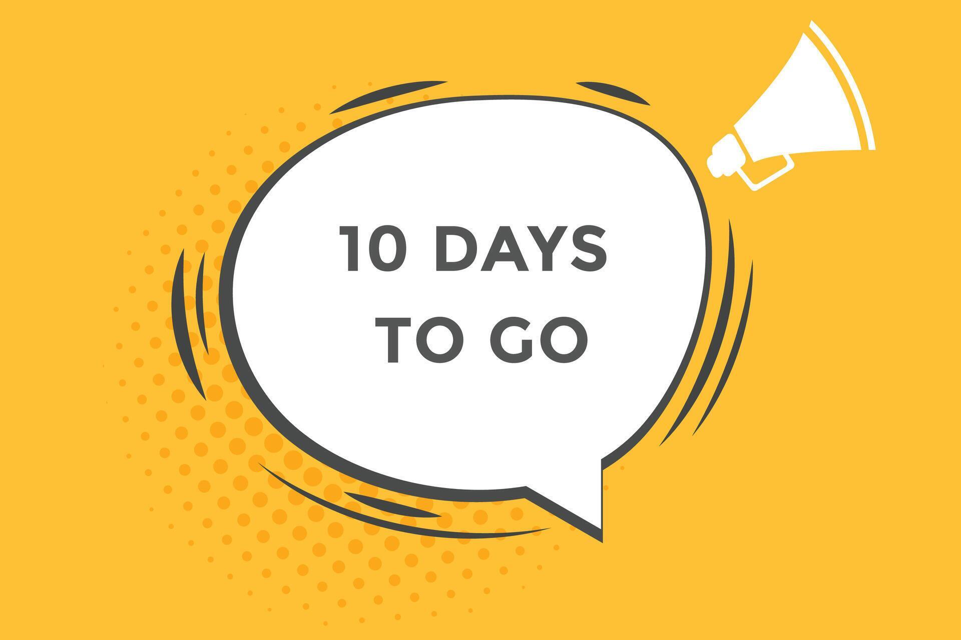 10 days, left countdown to go one time template,10 day countdown left ... 10 days, left countdown to go one time template,10 day countdown left ...