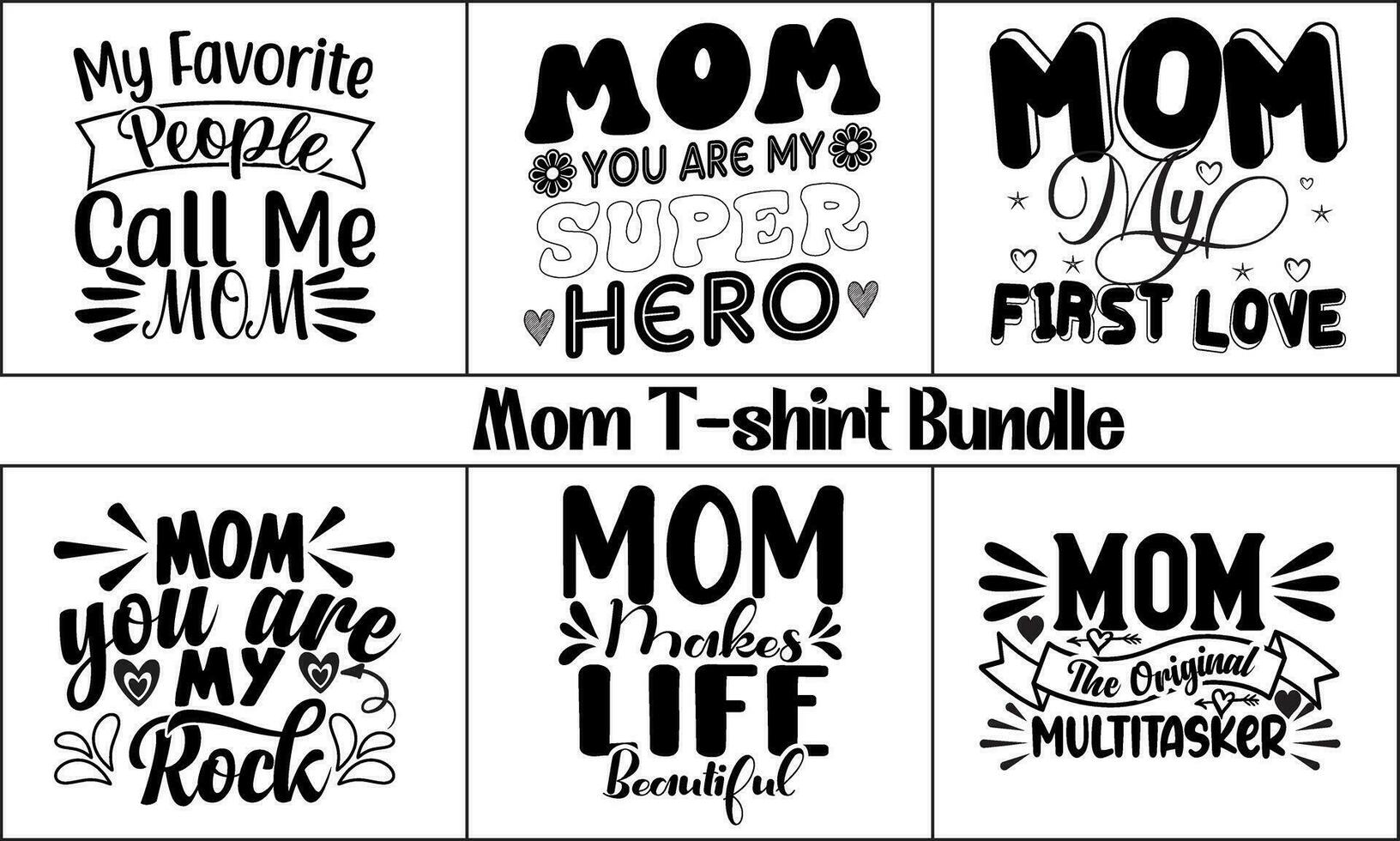 Mom T Shirt Design 3 25683552 Vector Art At Vecteezy