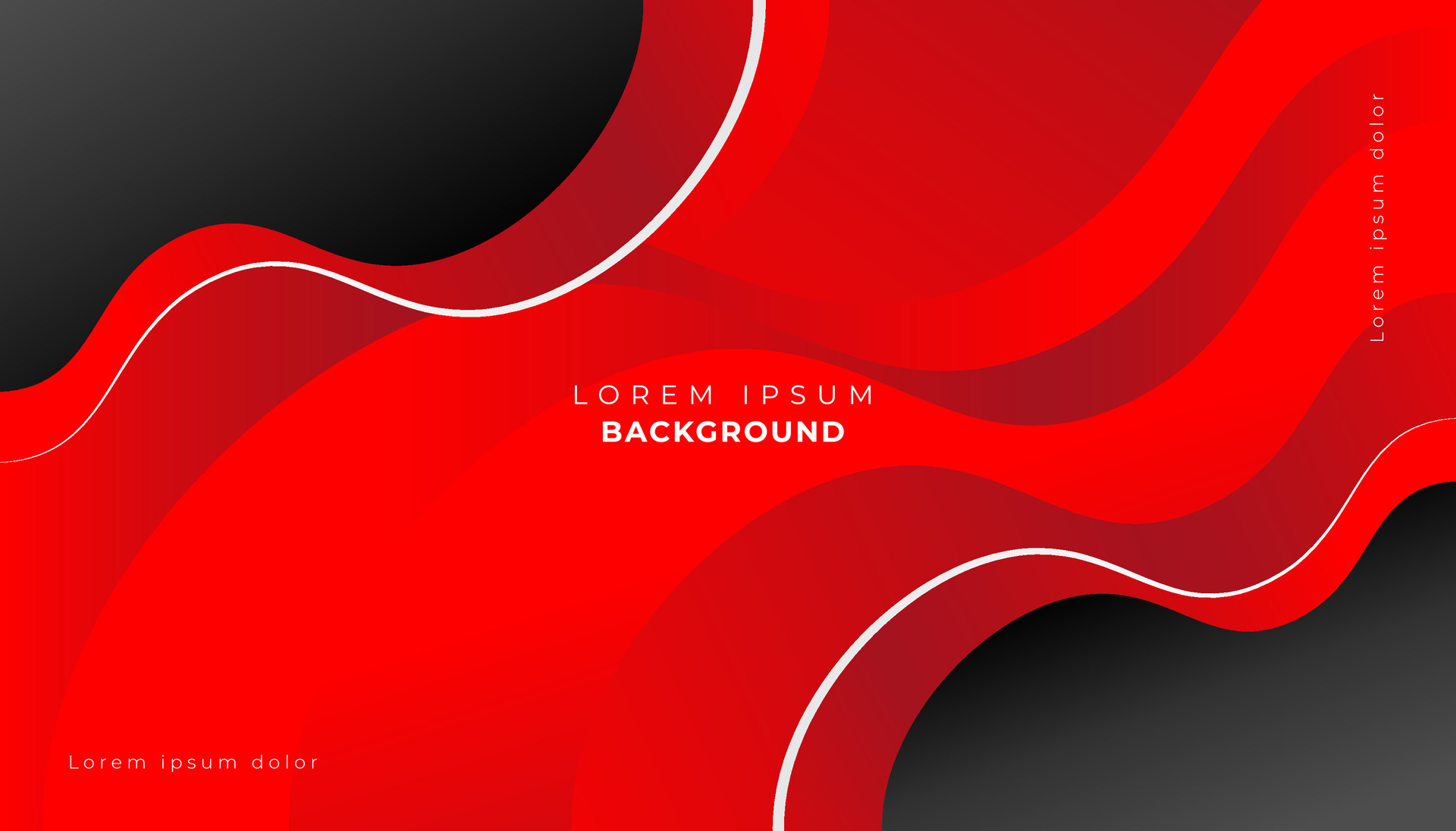 Red and black wave graphic design 25685606 Vector Art at Vecteezy