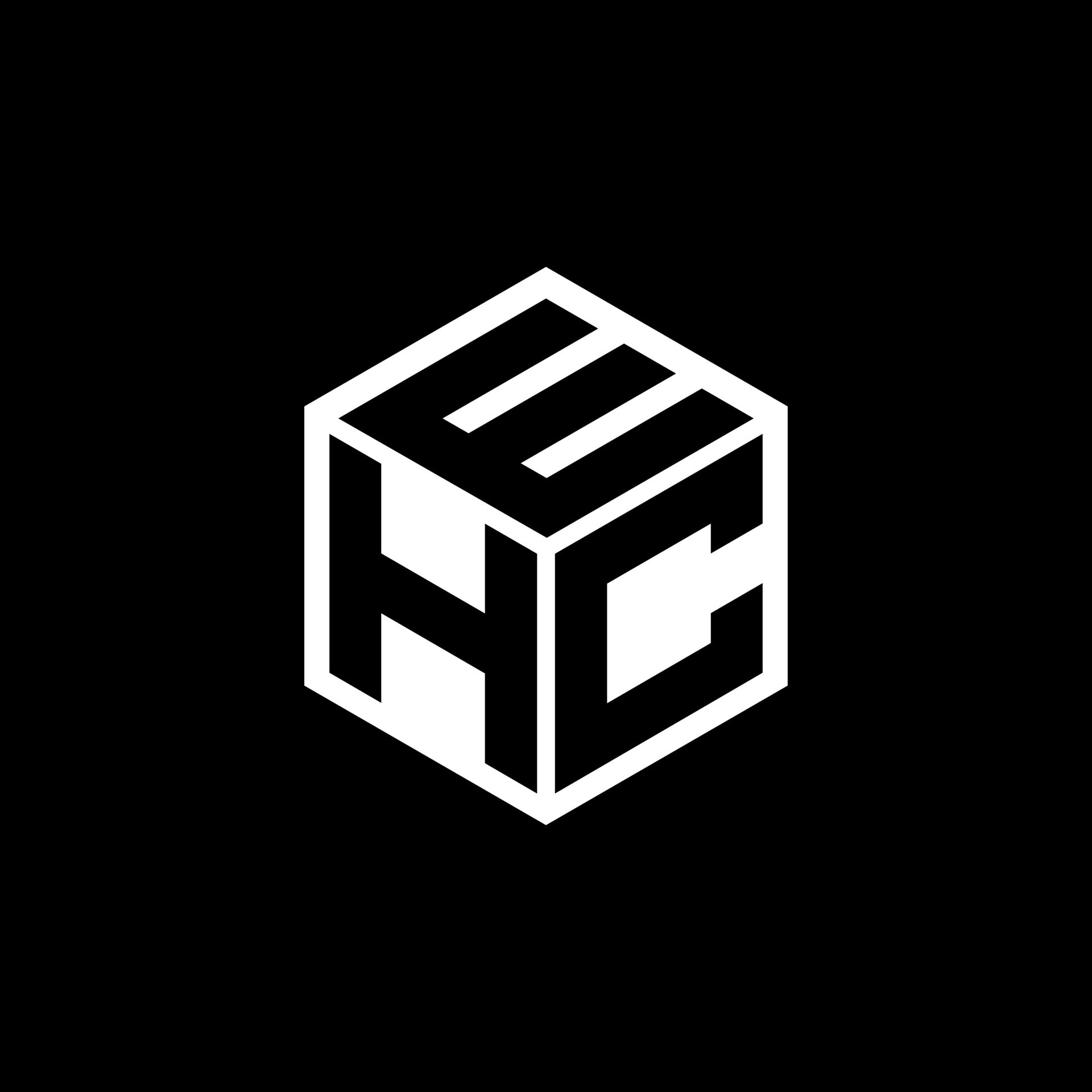 diseño del logotipo de la letra hce en la ilustración. logotipo vectorial, diseños de caligrafía ...