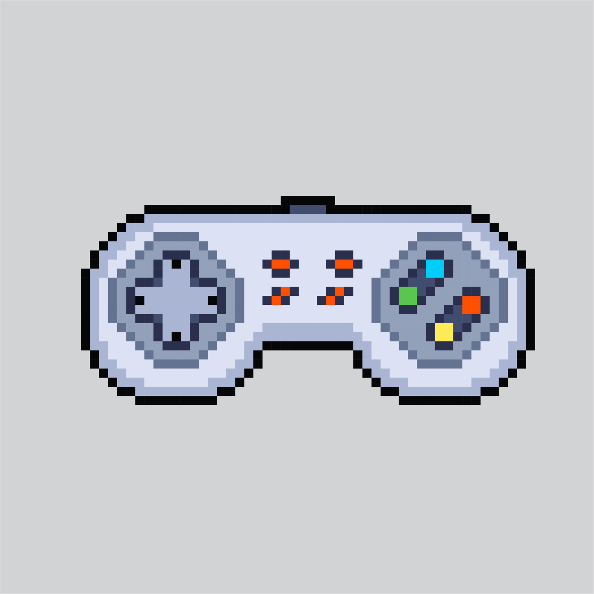 Pixel art illustration Joystick. Pixelated Joystick. Console joystick ... Pixel art illustration Joystick. Pixelated Joystick. Console joystick ...