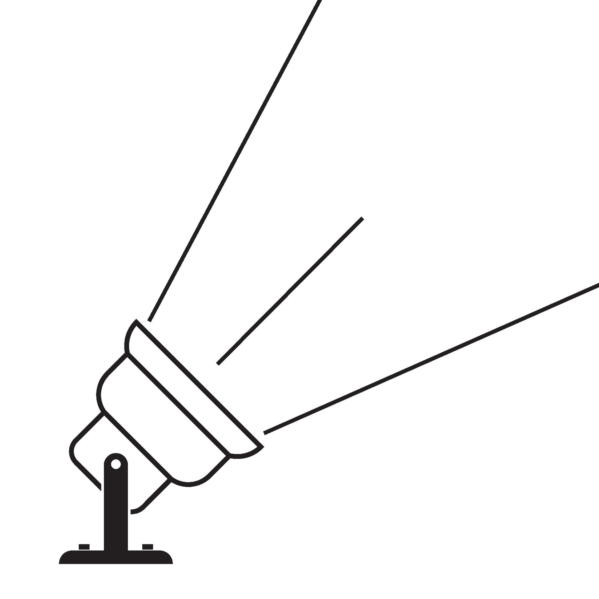 Spotlight icon vector 25708903 Vector Art at Vecteezy