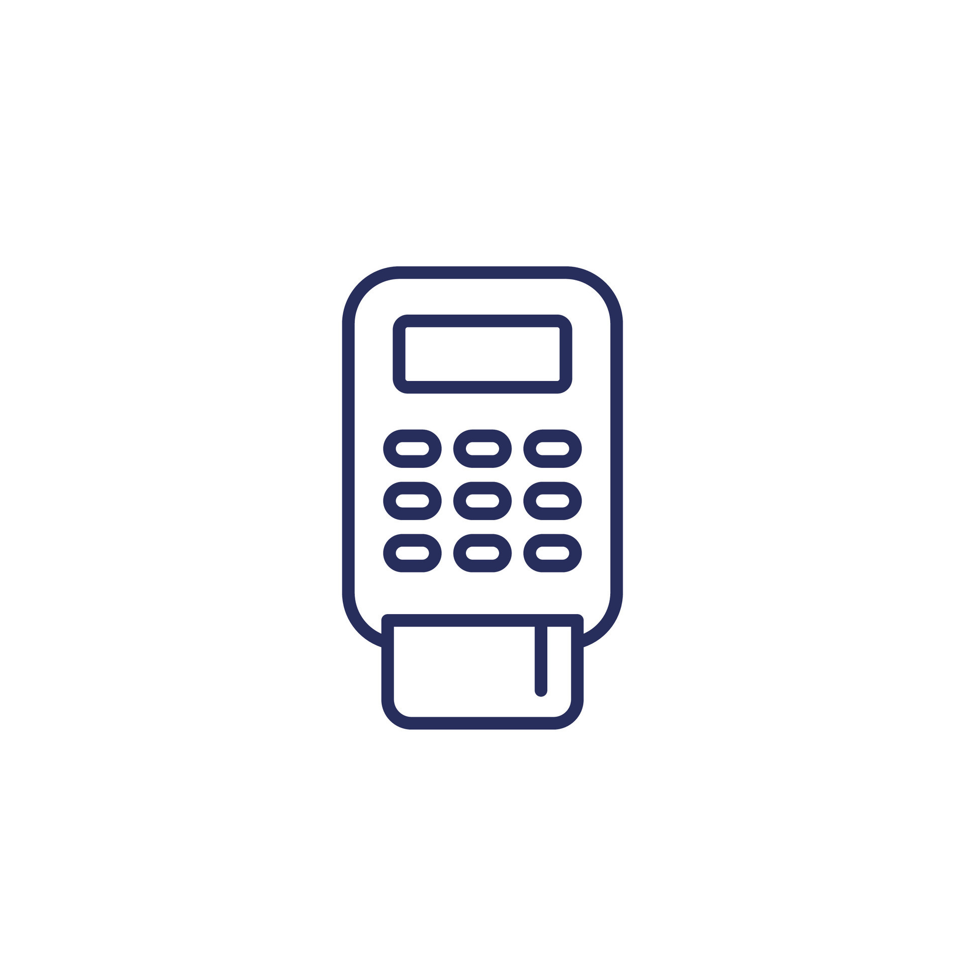 pos terminal payment line icon 25713175 Vector Art at Vecteezy pos terminal payment line icon 25713175 Vector Art at Vecteezy