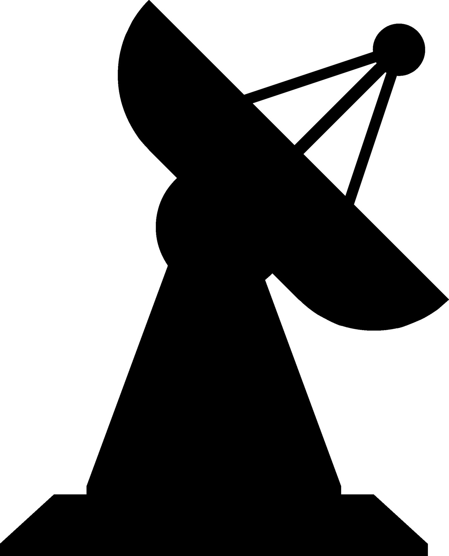 Radar tower icon vector illustration. Radar tower silhouette for icon ... Radar tower icon vector illustration. Radar tower silhouette for icon ...