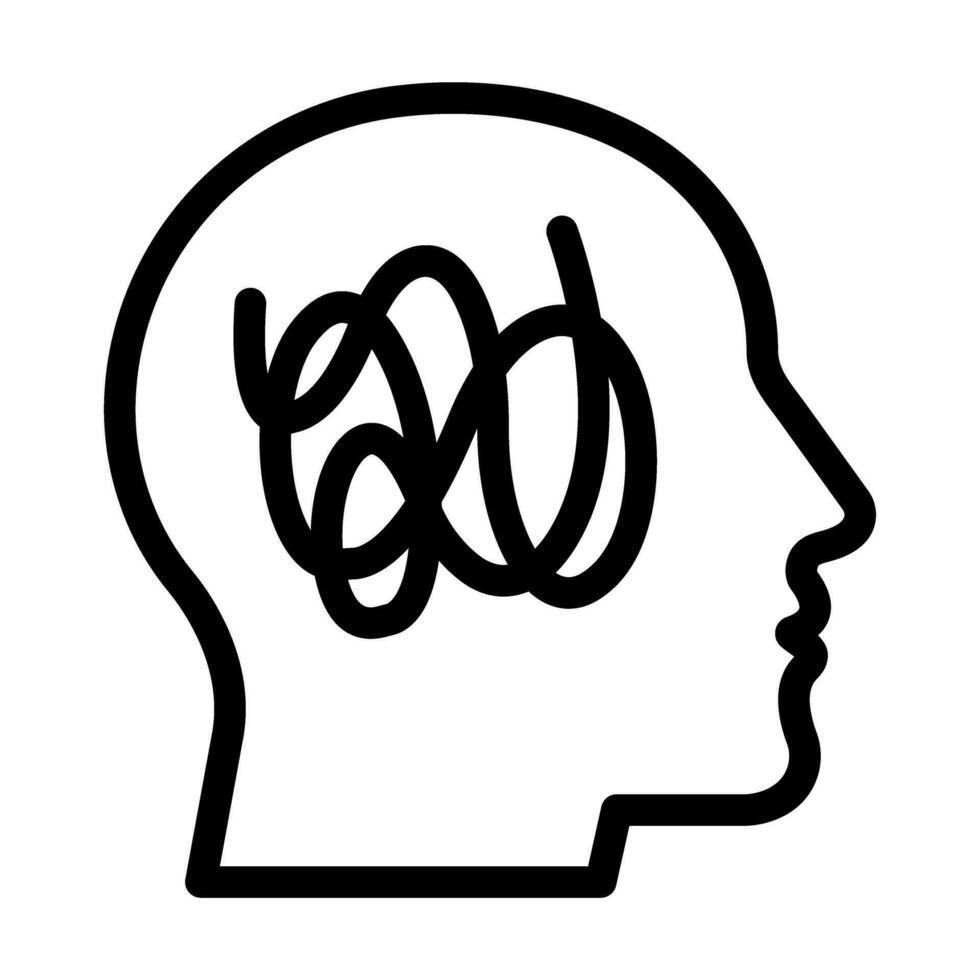 Schizophrenia Icon Design 25725763 Vector Art At Vecteezy