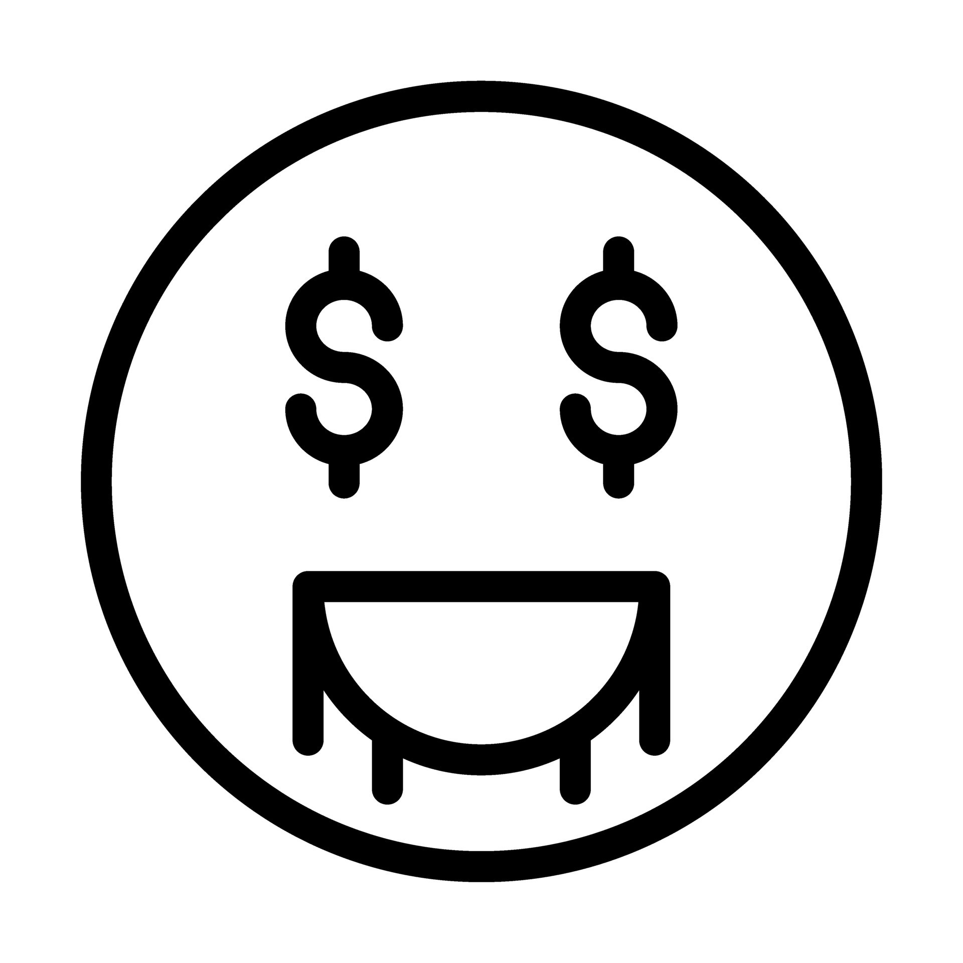 Greed Icon Design 25725783 Vector Art at Vecteezy