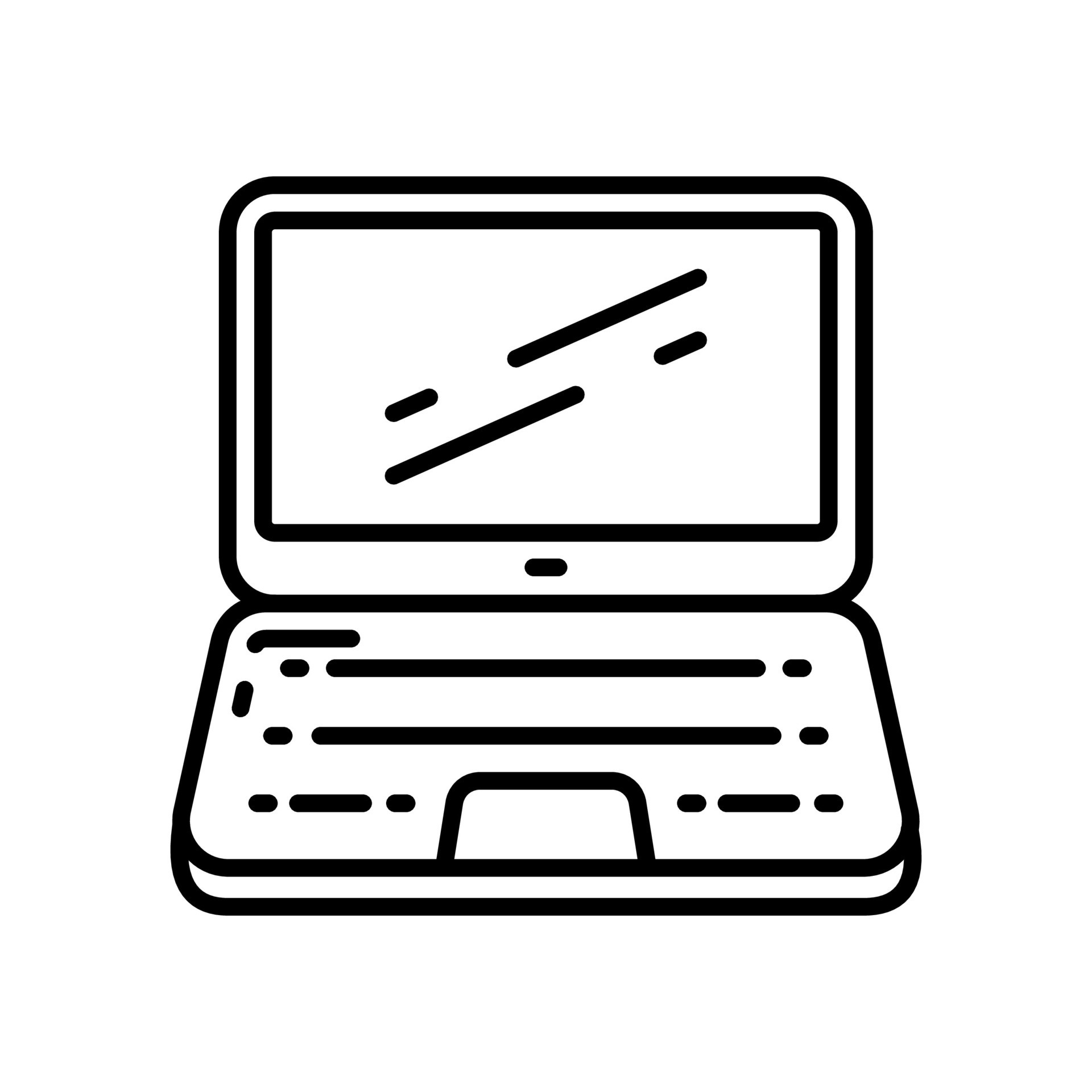 Esports laptops icon in vector. Illustration 25729386 Vector Art at ...