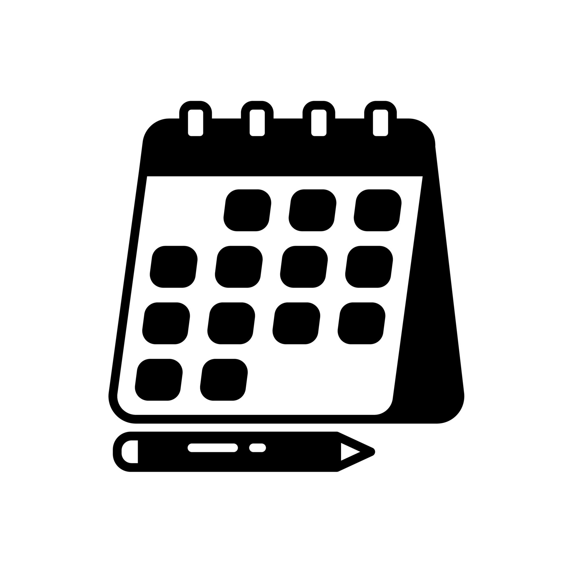 Work Scheduling icon in vector. Illustration 25729628 Vector Art at ...