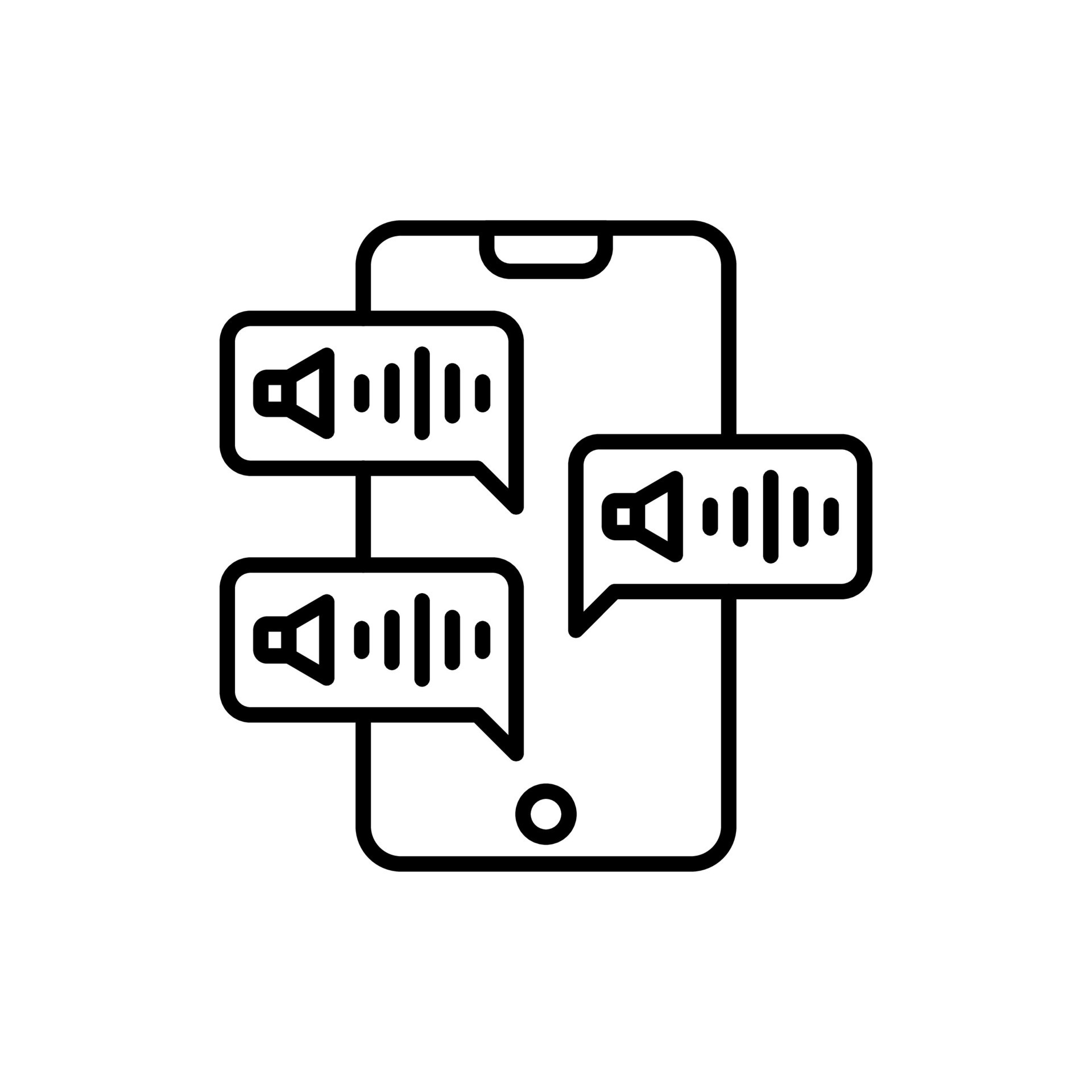 Voice message icon in vector. Illustration 25729664 Vector Art at Vecteezy