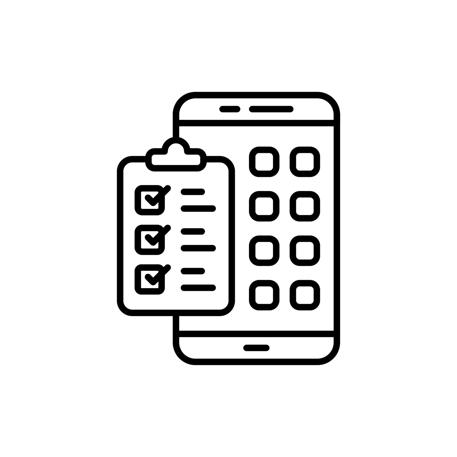 Task Tracking App icon in vector. Illustration 25729671 Vector Art at ...