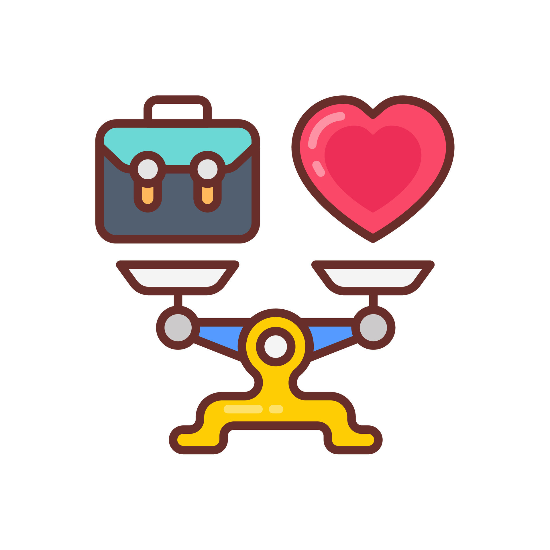 Work Life Balance icon in vector. Illustration 25729854 Vector Art at ... Work Life Balance icon in vector. Illustration 25729854 Vector Art at ...