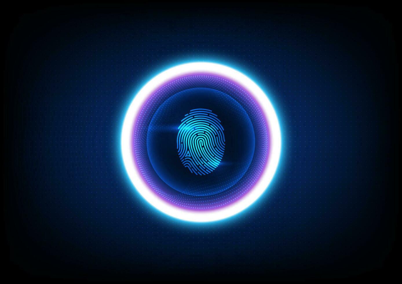 Abstract Circuit Technology Background With Digital Data Connection