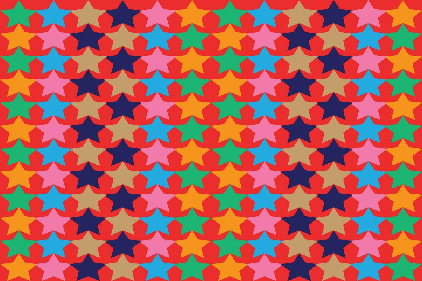 Ethnic Zigzag Pattern In Retro Colors Aztec Style Seamless Vector Background 25734212 Vector