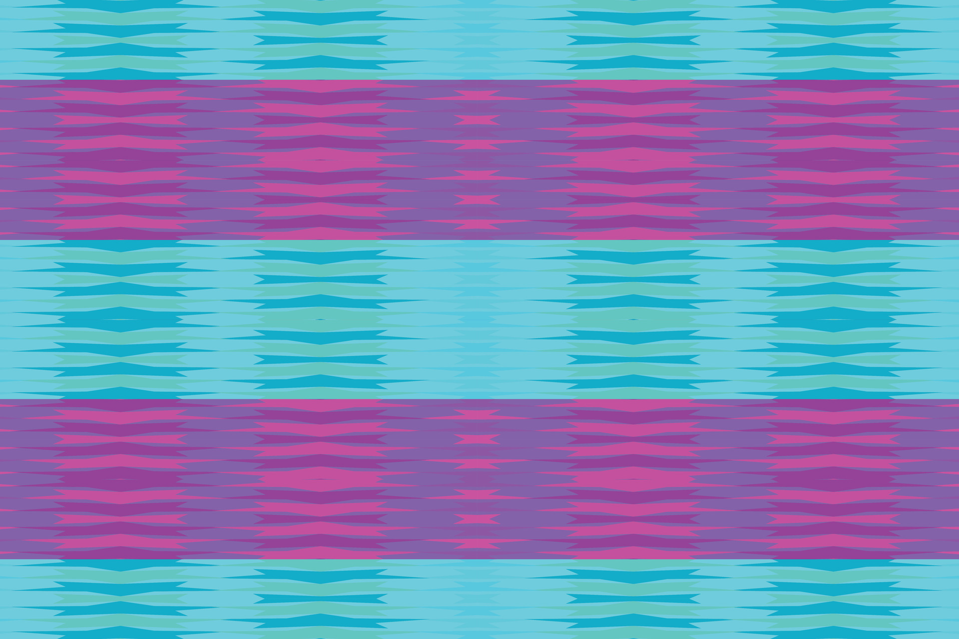 Ethnic Zigzag Pattern In Retro Colors Aztec Style Seamless Vector