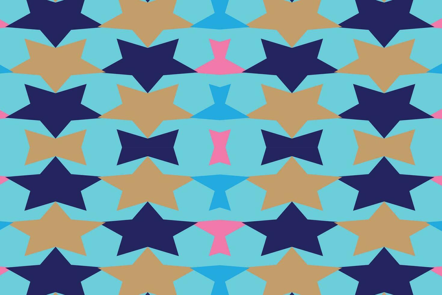 Ethnic Zigzag Pattern In Retro Colors Aztec Style Seamless Vector Background 25734244 Vector